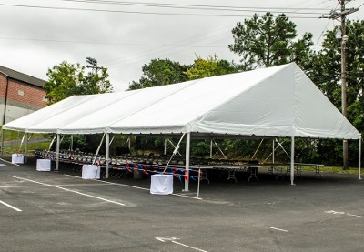 Gable End Frame Tents, 40' x 80' | Tyler Tents and Events | Tyler, TX