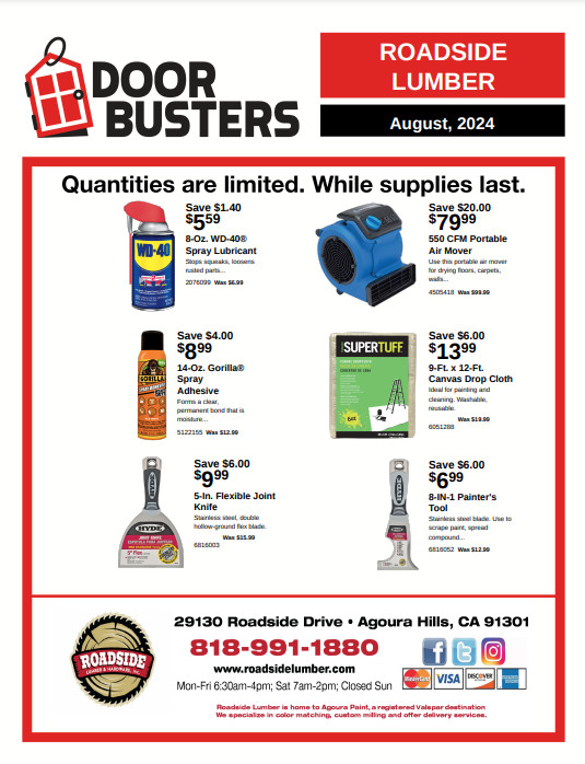 Roadside Lumber & Hardware: Lumber, Hardware, Building Materials ...